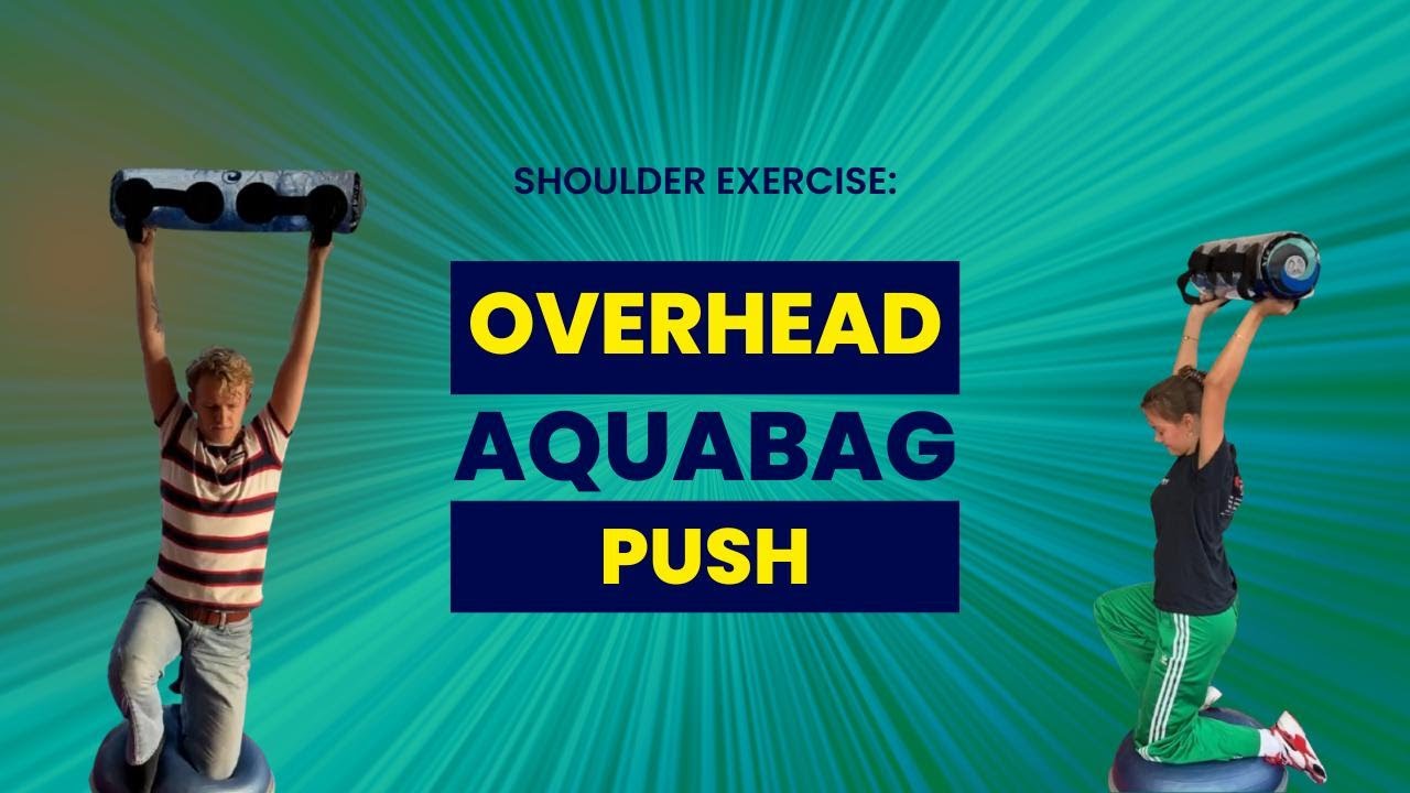 Shoulder exercise Overhead push - YouTube