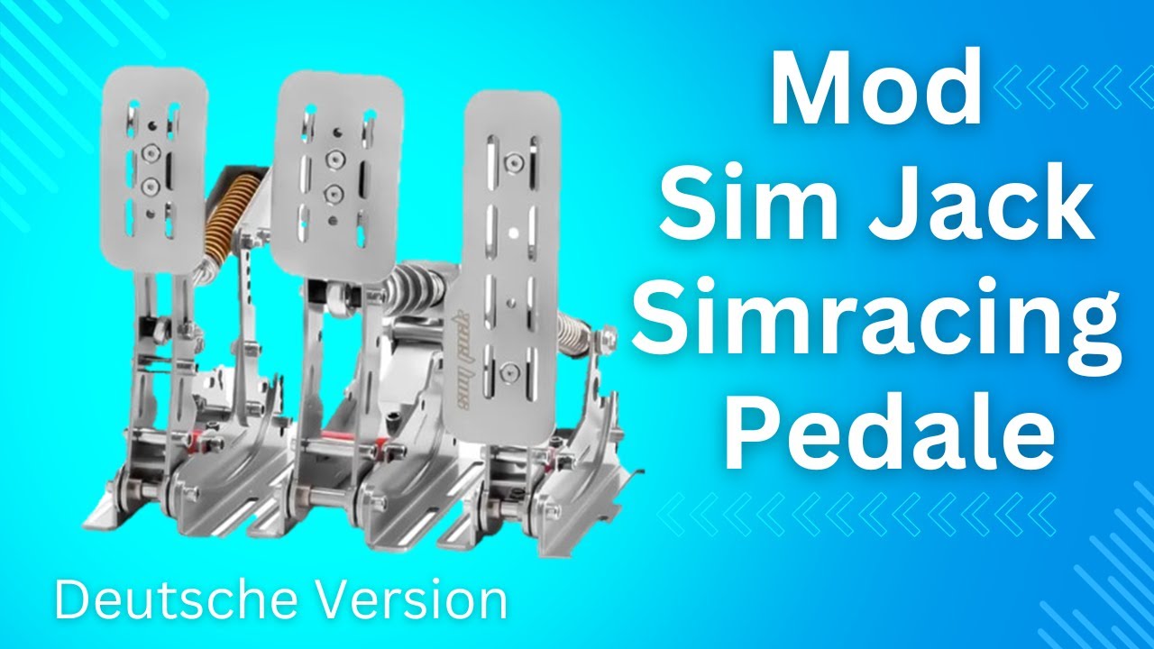 Mod Sim Jack Simracing Pedale mit Heusinkveld ultimate upgrade kit ...
