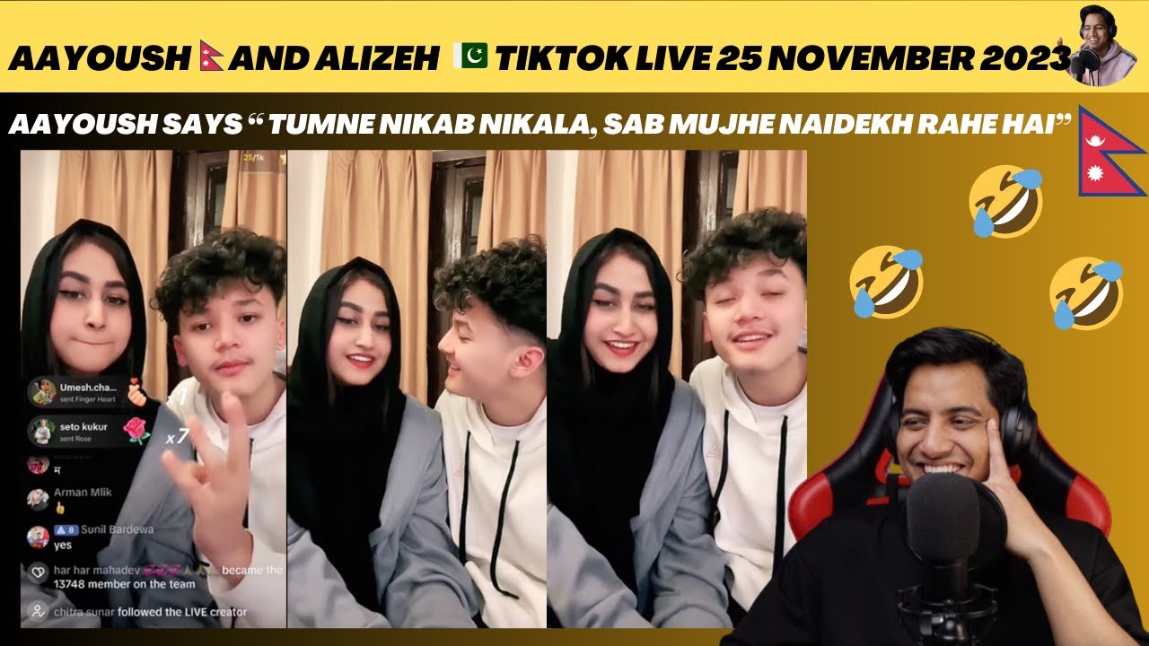 AAYOUSH SAYS TO ALIZEH " TUMNE FACE REVEAL KIYA, MUJHE KOI DEKHNAIRAHA ...