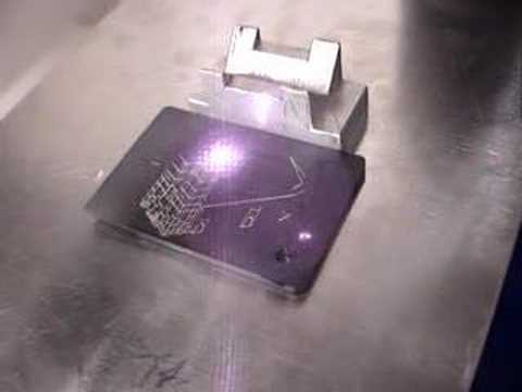 Automator laser marking machine - YouTube