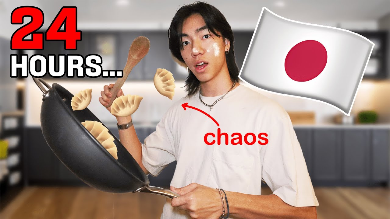 I Cooked Japanese Food For 24 HOURS - YouTube
