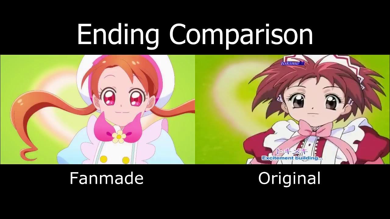 KiraKira☆Pretty Cure A La Mode vs. Tokyo Mew Mew - Side Comparison - YouTube