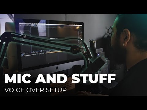 Mic and stuff: Simple Voice Over Set Up - YouTube