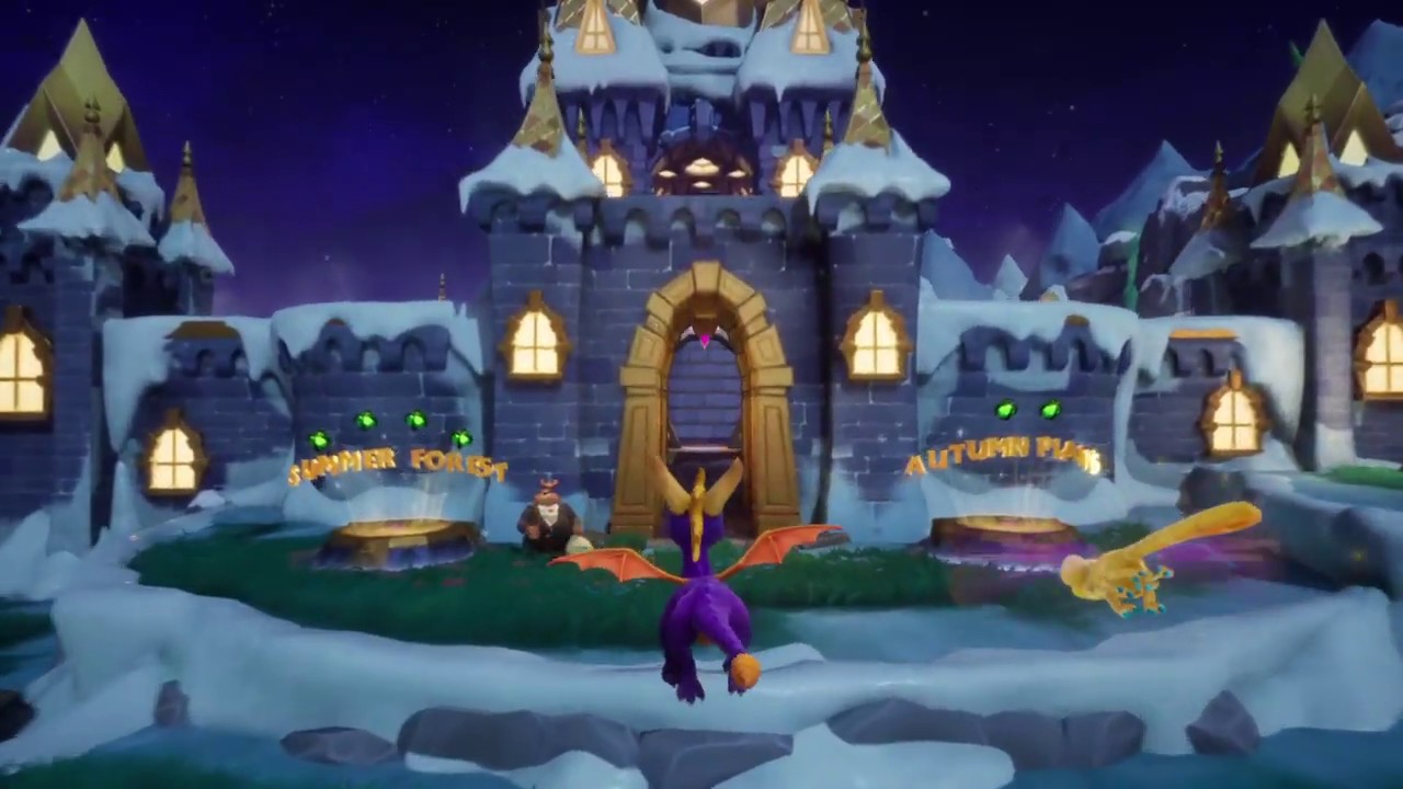 Let's play Spyro 2 (Spyro Reignited Trilogy) Episode 27: Winter Tundra ...