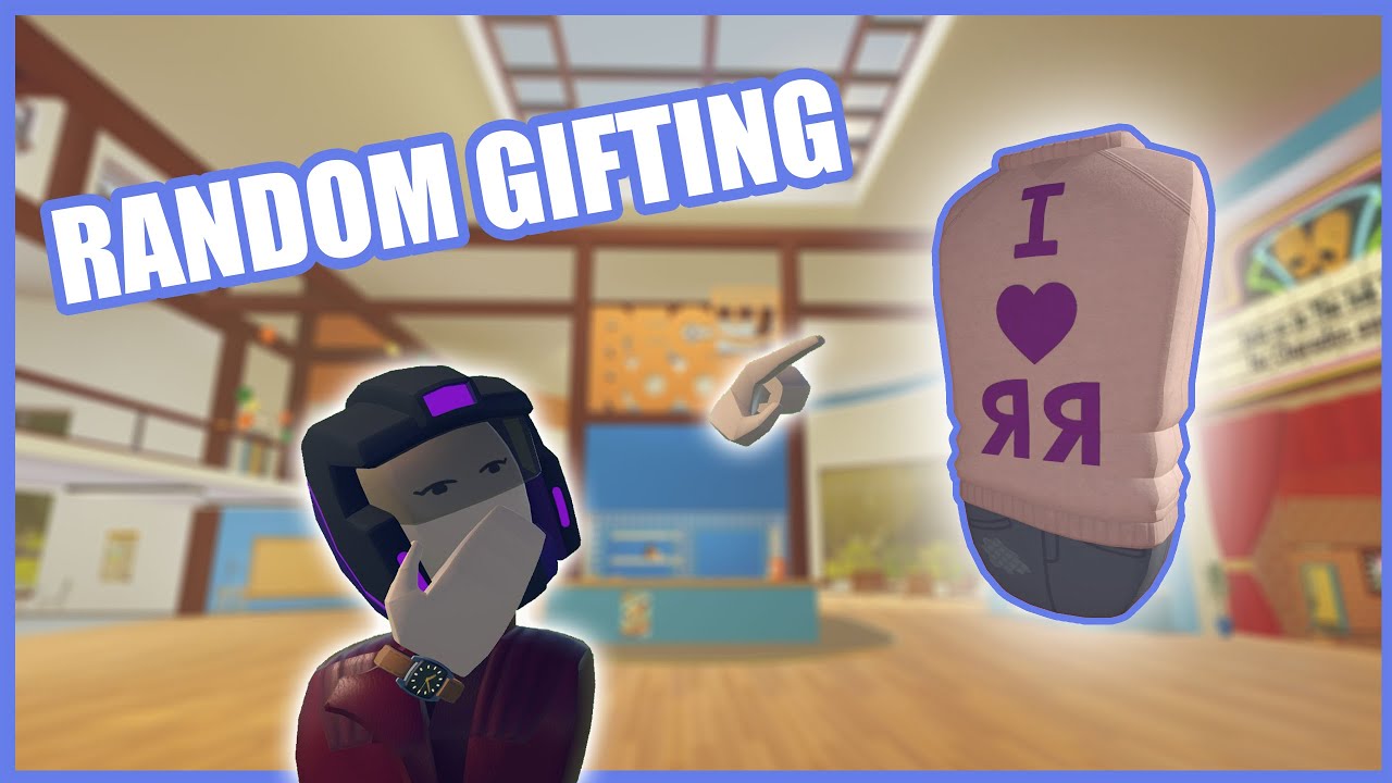 GIFTING RANDOM PEOPLE IN REC ROOM - YouTube