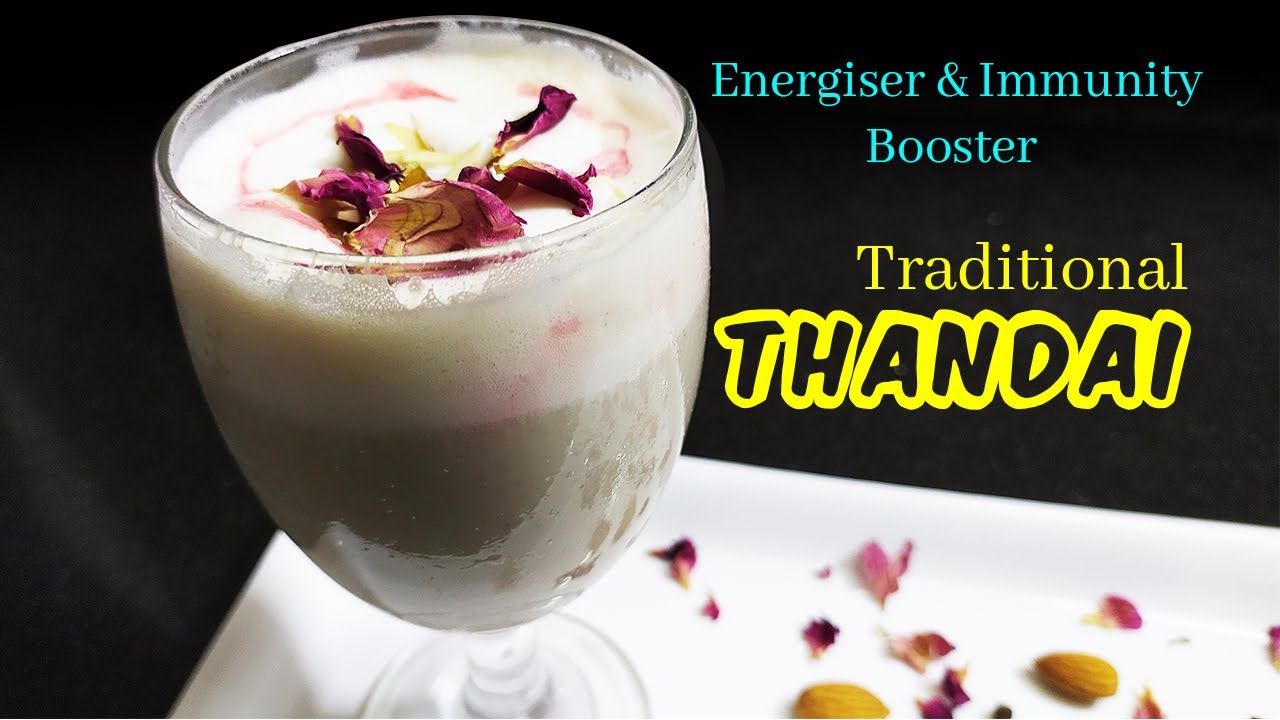 Thandai recipe । पारंपरिक ठंडाई । Traditional Thandai। Sardai - YouTube
