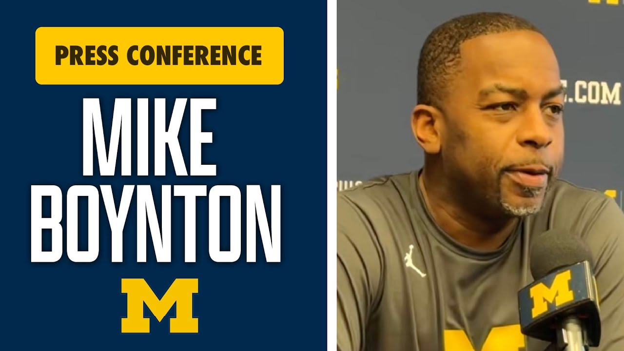 Mike Boynton Jr. Previews Michigan Basketball vs. Michigan State # ...