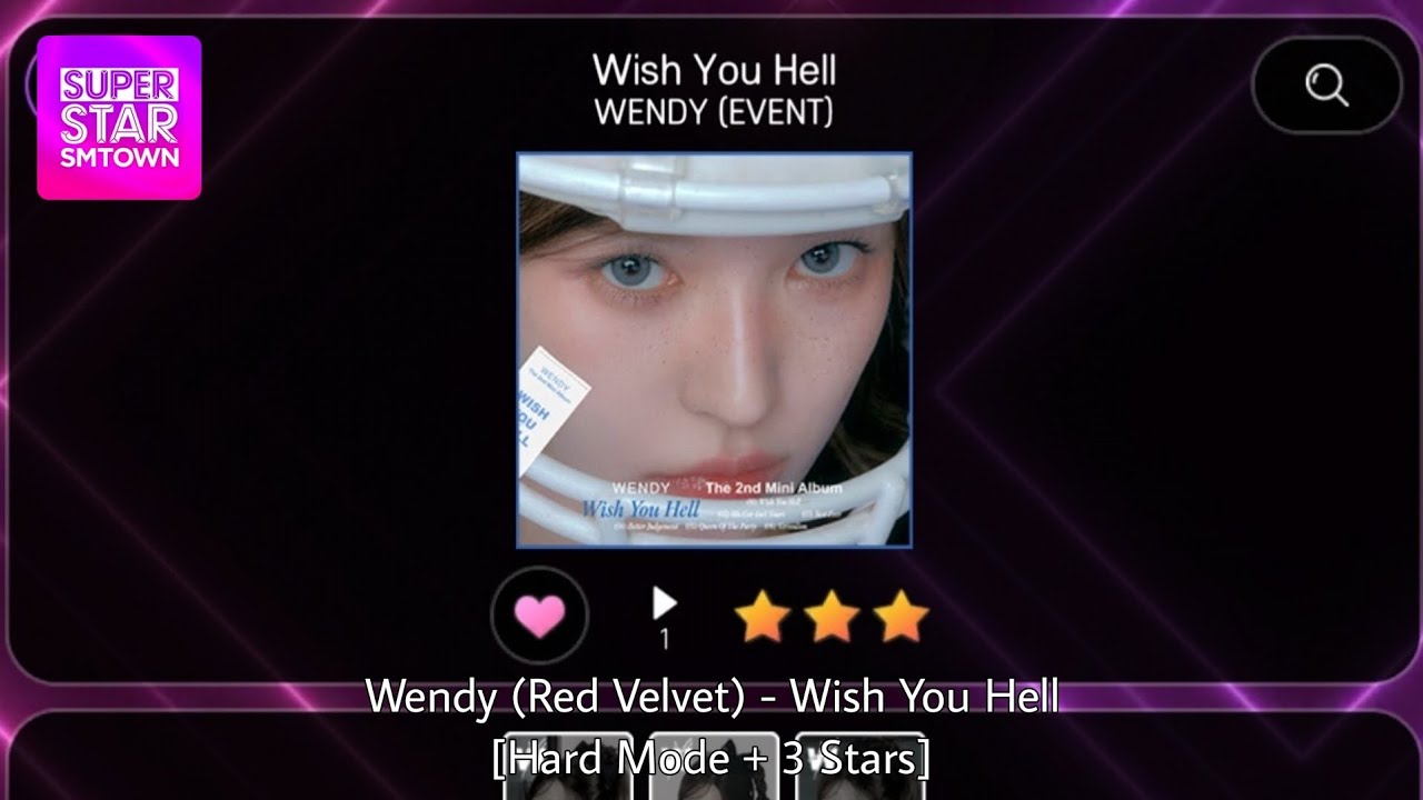 [SuperStar SMTOWN] Wendy (Red Velvet) - Wish You Hell Gameplay [Hard ...