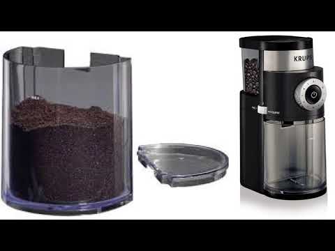 KRUPS GX5000 Professional Electric Coffee Burr Grinder - YouTube
