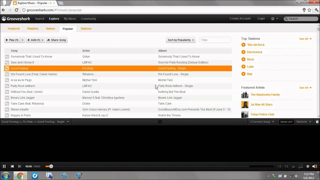 Grooveshark - YouTube