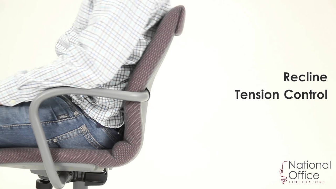 Steelcase Protege Chair Adjustment Video - YouTube