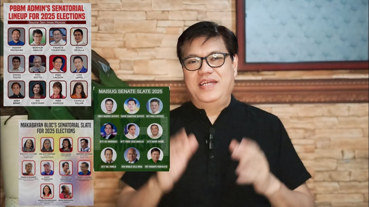 KILALANIN ANG MGA SENATORIABLES NI PBBM, MAISUG AT MAKABAYAN PARA SA ...