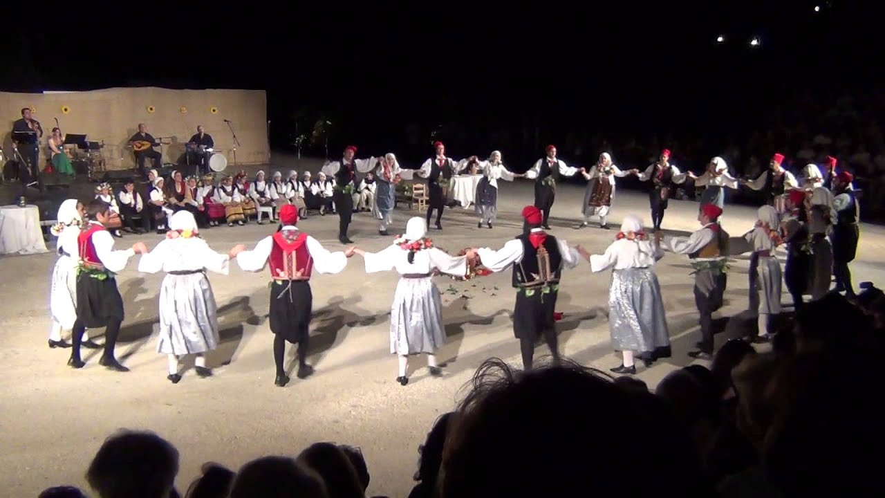 Το έθιμο του "Κλήδωνα" - Χοροί Κυκλάδων | Ίδρυμα Ζήση - YouTube