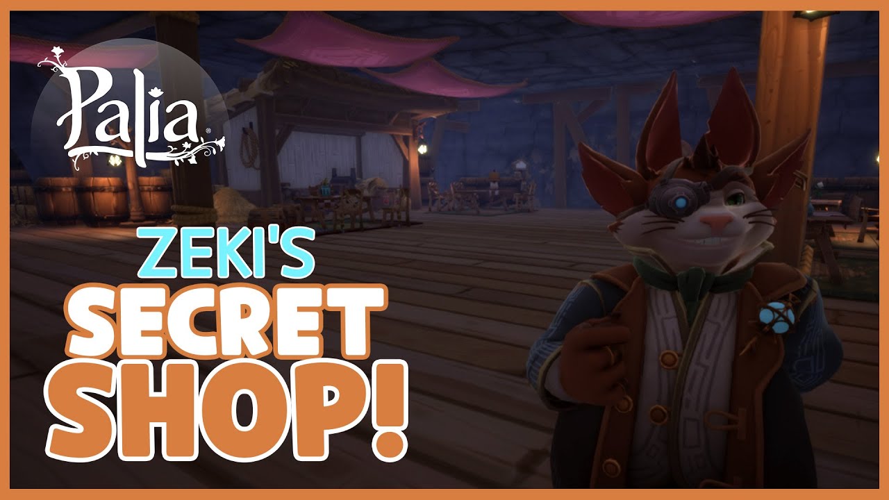 Palia - Secret Black Market Shop! Exclusive Items! - YouTube
