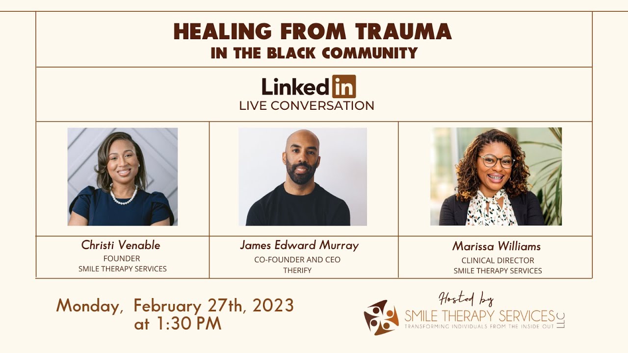SMILE Therapy: Healing from Trauma in the Black Community - YouTube