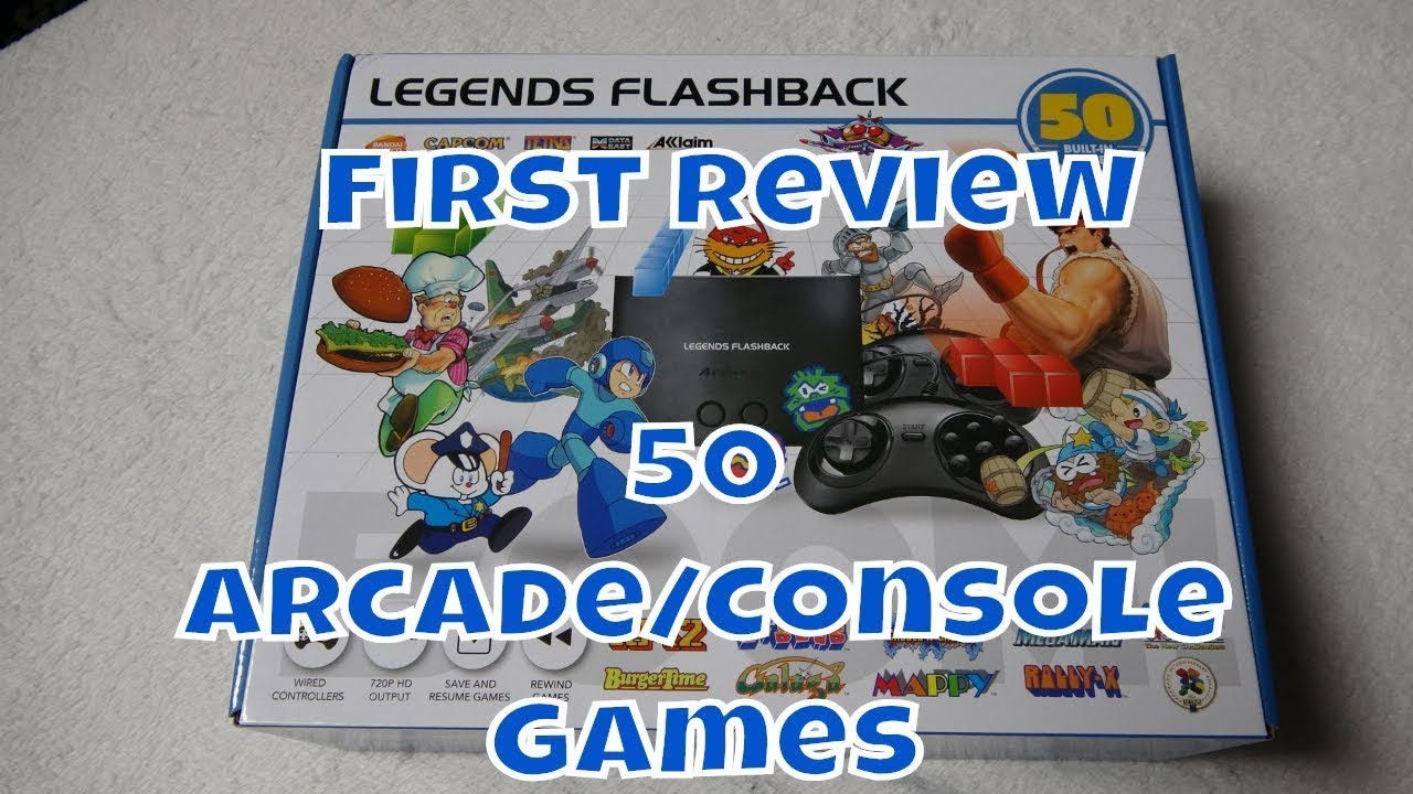 Unboxing & Reviewing Legends Flashback Console - YouTube