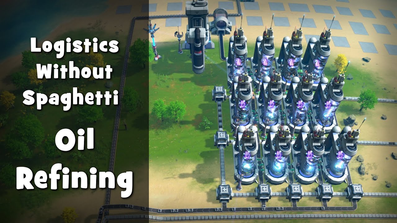 Dyson Sphere Program - Logistics Without Spaghetti (Part 3) - Oil ...