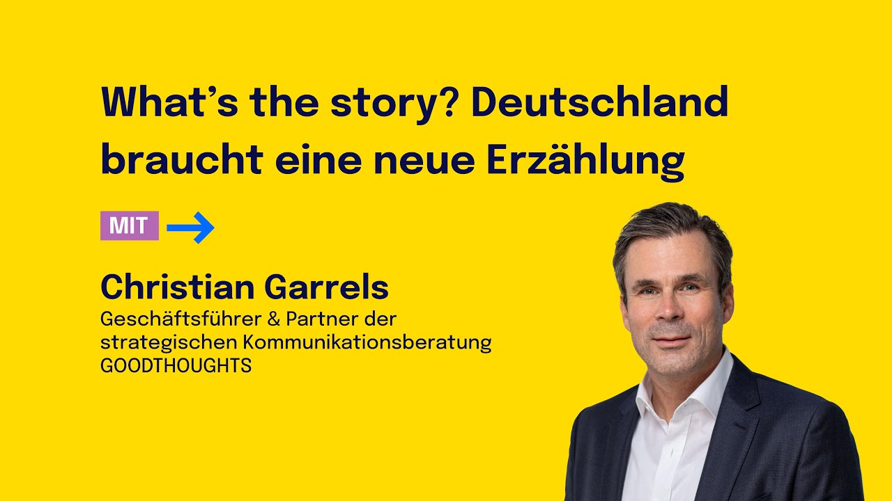 Christian Garrels: What's the story? | VOICES Berlin 2024 - YouTube