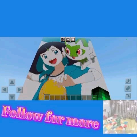 Liko (Pokémon journeys) #minecraft #trending #shorts #viral ...