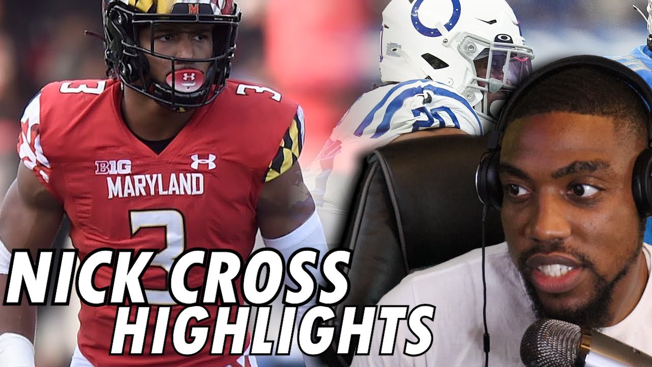 Nick Cross (S | Indianapolis Colts) Maryland Highlights Reaction - YouTube
