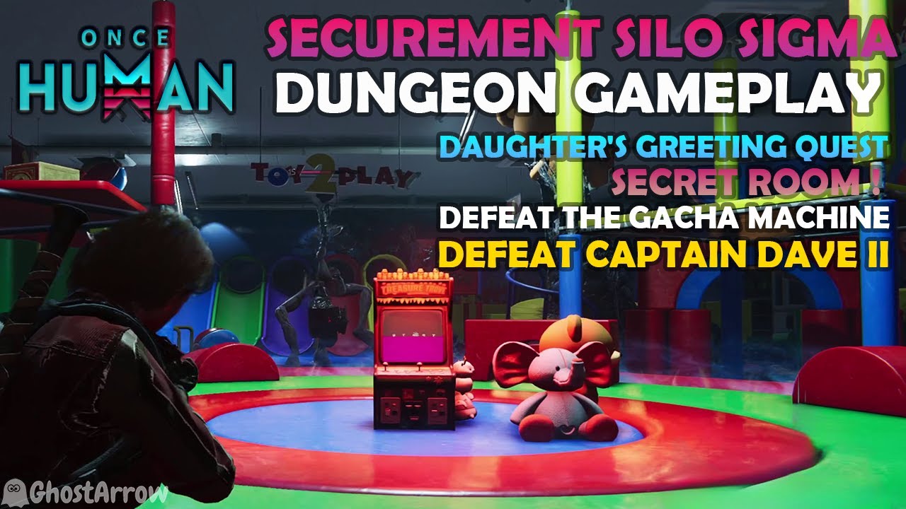 Once Human - Securement Silo SIGMA - Lv 15 Normal Dungeon Gameplay ...