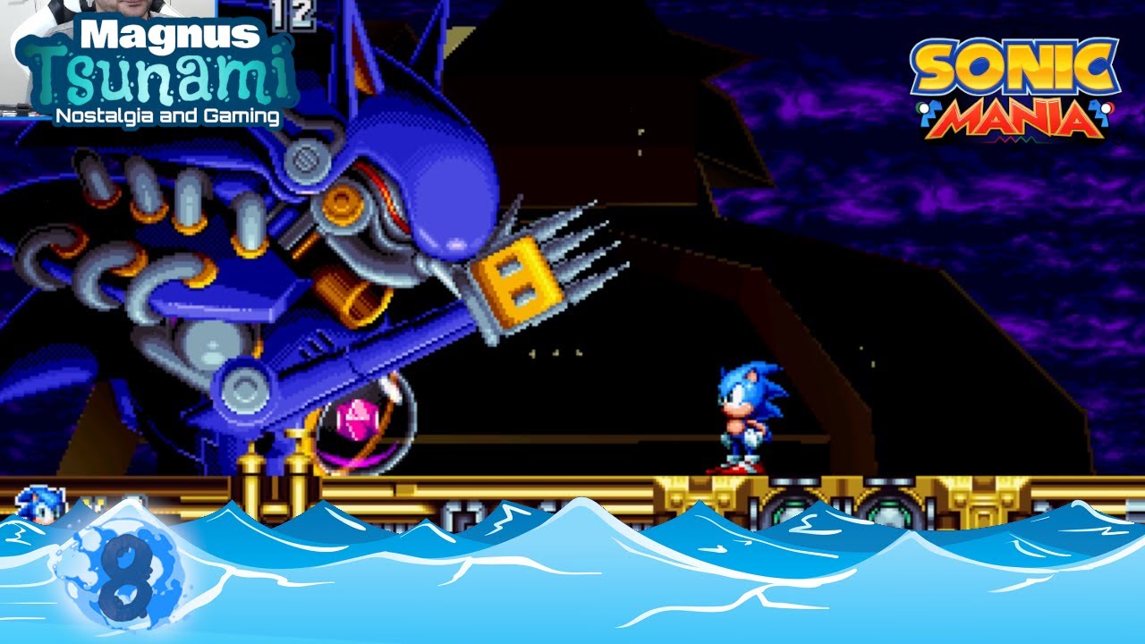 Sonic versus Metal Sonic! | Sonic Mania | Magnus Tsunami Gaming - YouTube