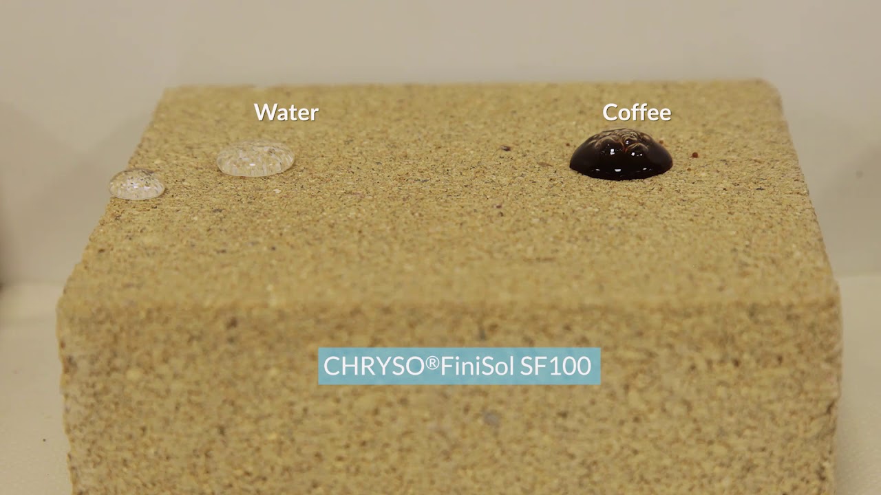 Protection solutions against stains: CHRYSO®FiniSol SF100 and SR200 ...