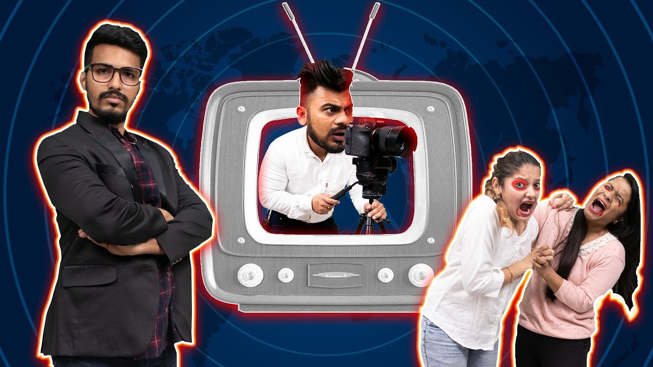 Types Of News Reporters News Ke Siyappe 4 Heads YouTube