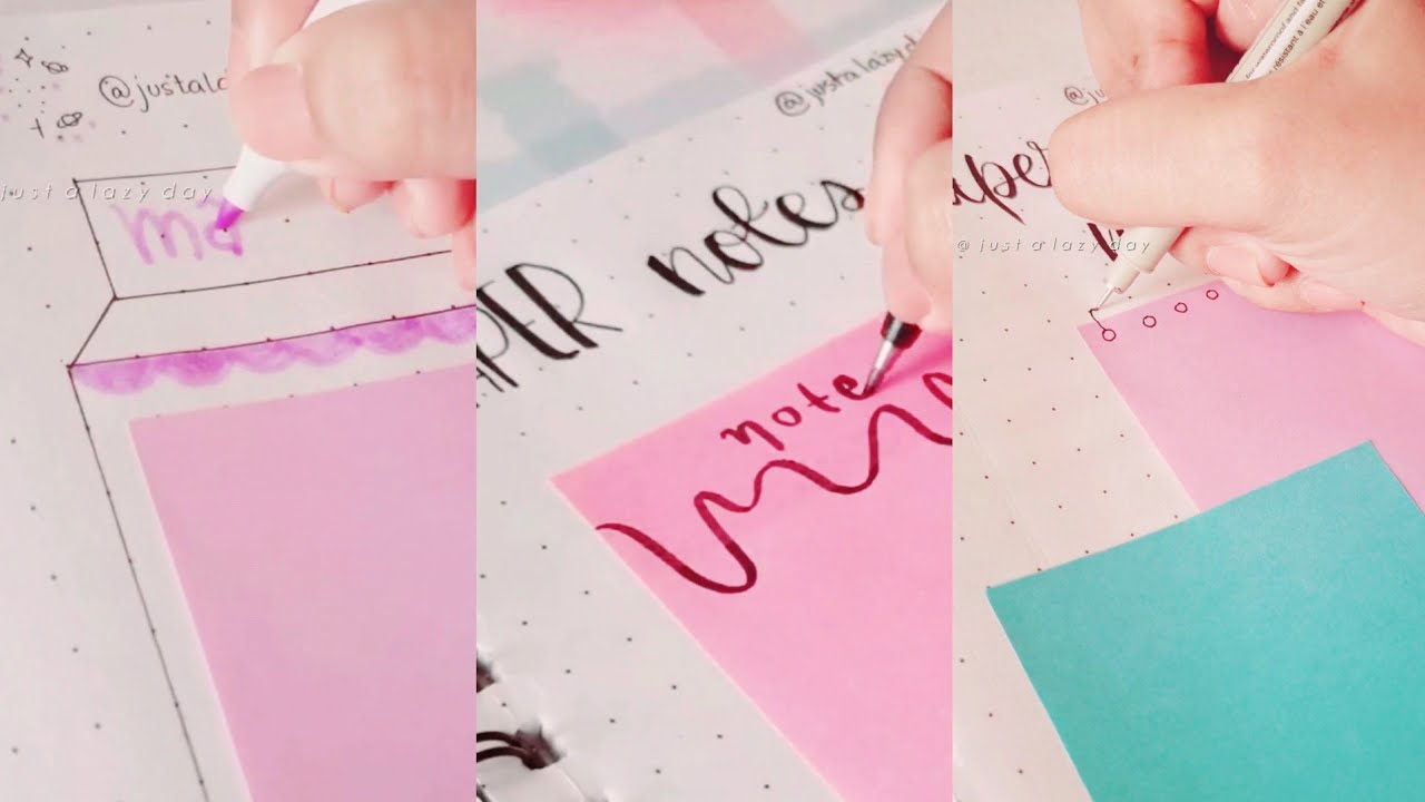 How to use Sticky Notes 📝 | Creative and Easy // Beginner's Guide - YouTube