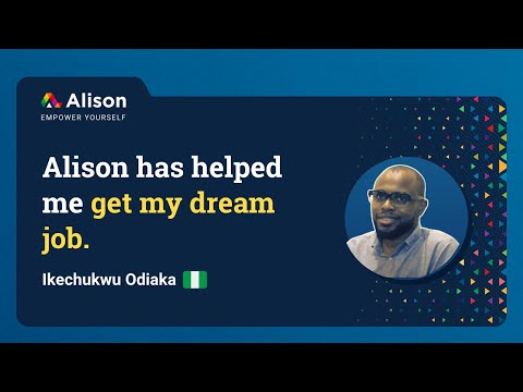 Alison’s Free Online Courses are Worth It | Testimonial by Alison Graduate Ikechukwu Odiaka