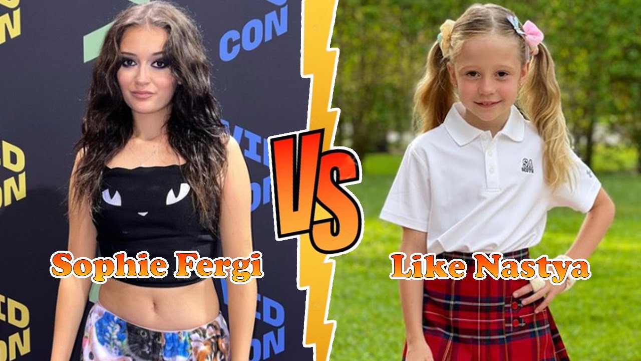 Like Nastya VS Sophie Fergi Transformation 👑 New Stars From Baby To ...