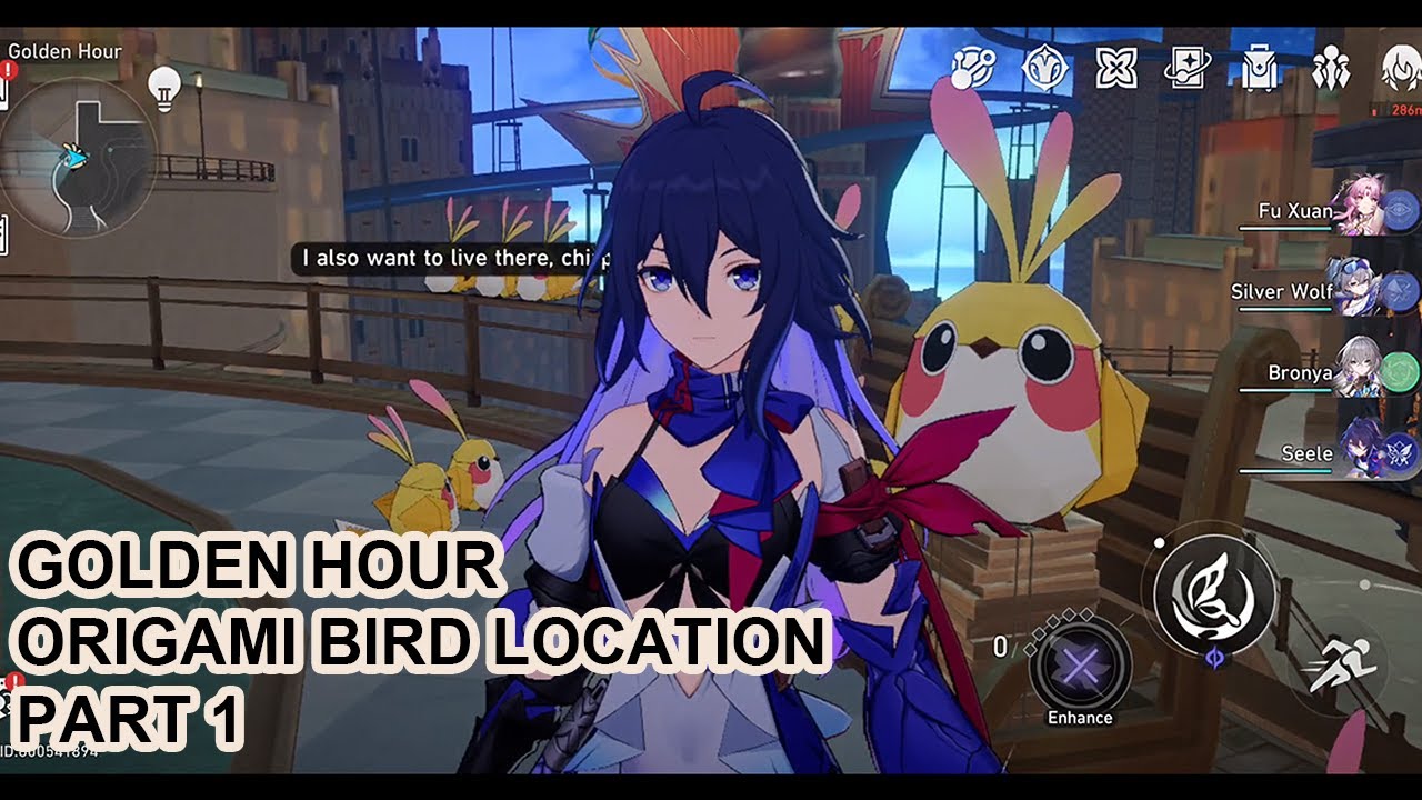 [Honkai: Star Rail] Penacony: Golden Hour - All Origami Bird Location ...