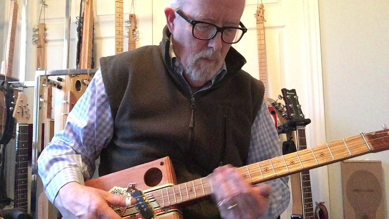 Ashton VSG 4 string Cigar Box Guitar - YouTube