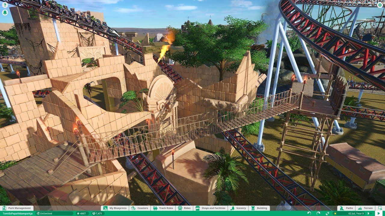 Adventure pack | Planet Coaster - YouTube