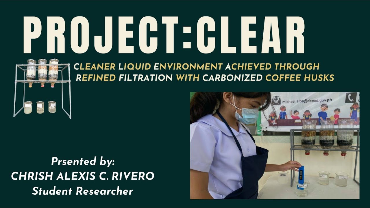 Science Investigatory Project CLEAR - YouTube