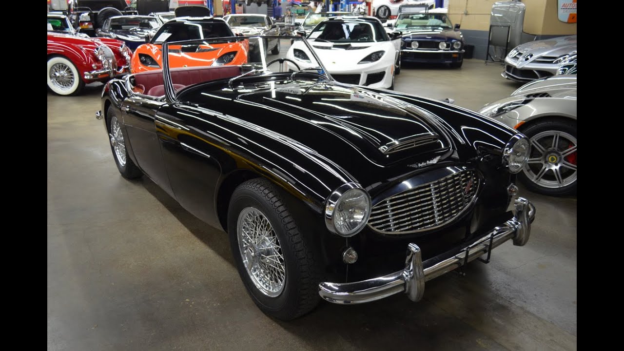 1960 Austin Healey MK1 BT7 Walkaround Video - Autosport Designs - YouTube