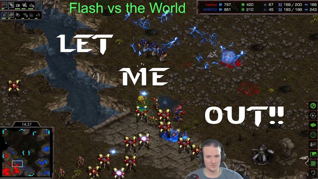 Solid Contain- Flash vs the World | Starcraft Broodwar - YouTube
