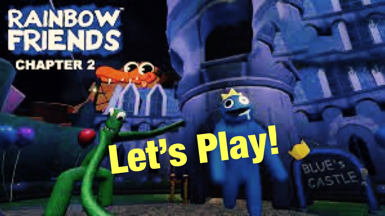 Rainbow Friends Chapter 2 - Full Gameplay 😱😱😱 - YouTube