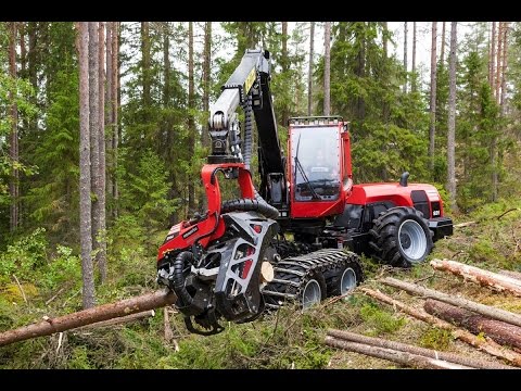 Amazing Modern Machines Unusual Woodwork Timber Tractor Cleaver Saw ...