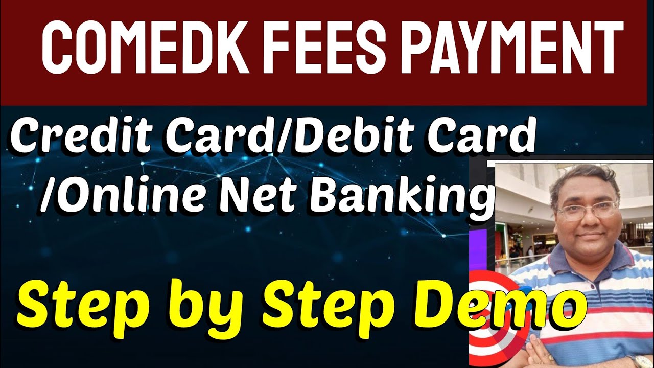 Comedk fee payment - step by step process demo|Comedk counselling 2025 ...