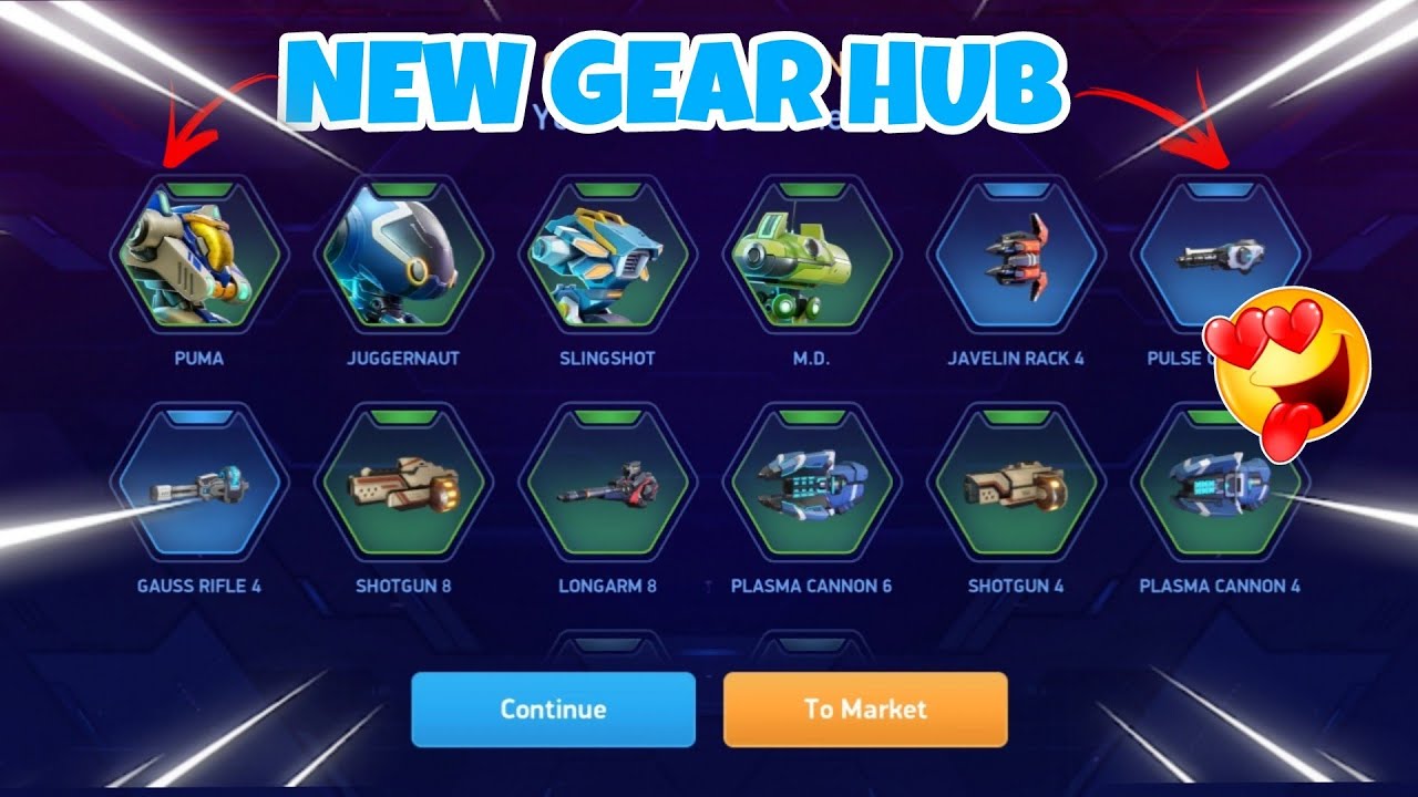 New Gear Hub|New Progress Path|Mech Arena - YouTube