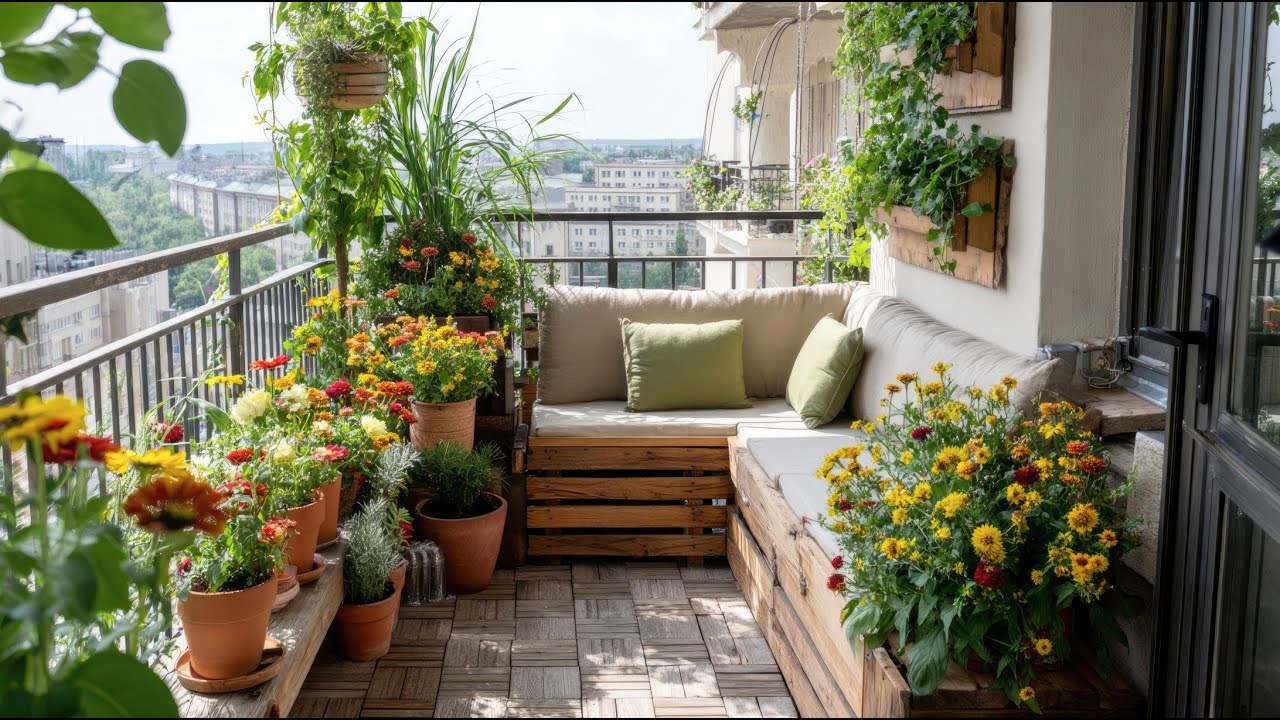 Dreamy & Cozy Balcony Cottage Garden Designs You’ll Absolutely Love ...