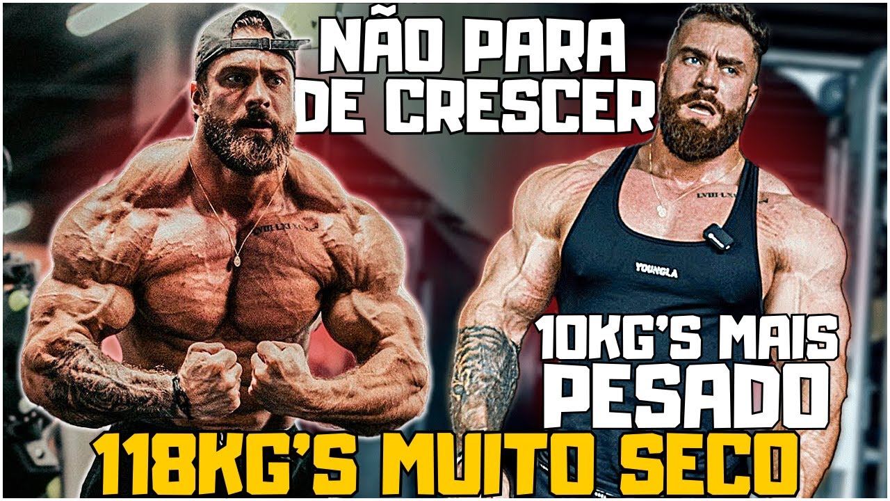 CBUM ASSUSTA O MUNDO COM 118KG'S SECO E PRONTO PRA VENCER O PRAGUE PRO ...