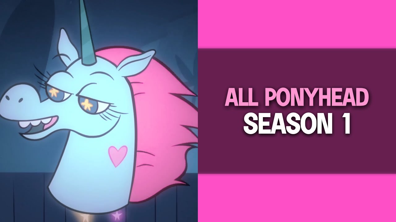 all ponyhead scenes | season 1 - YouTube