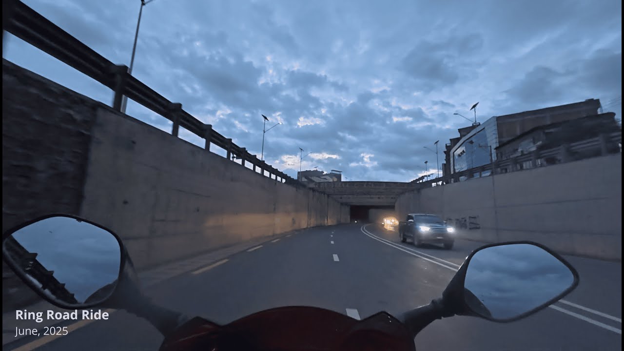 Evening Ride Around Kathmandu Ring Road | Gwarko Overpass to Kalanki ...