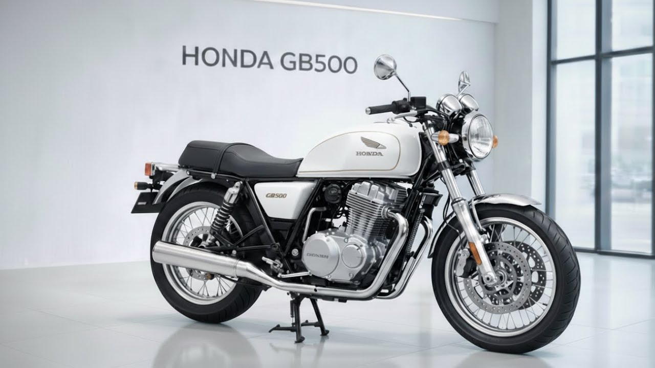 2026 Honda GB500 Finally Revealed! Retro Classic With Modern Power You ...