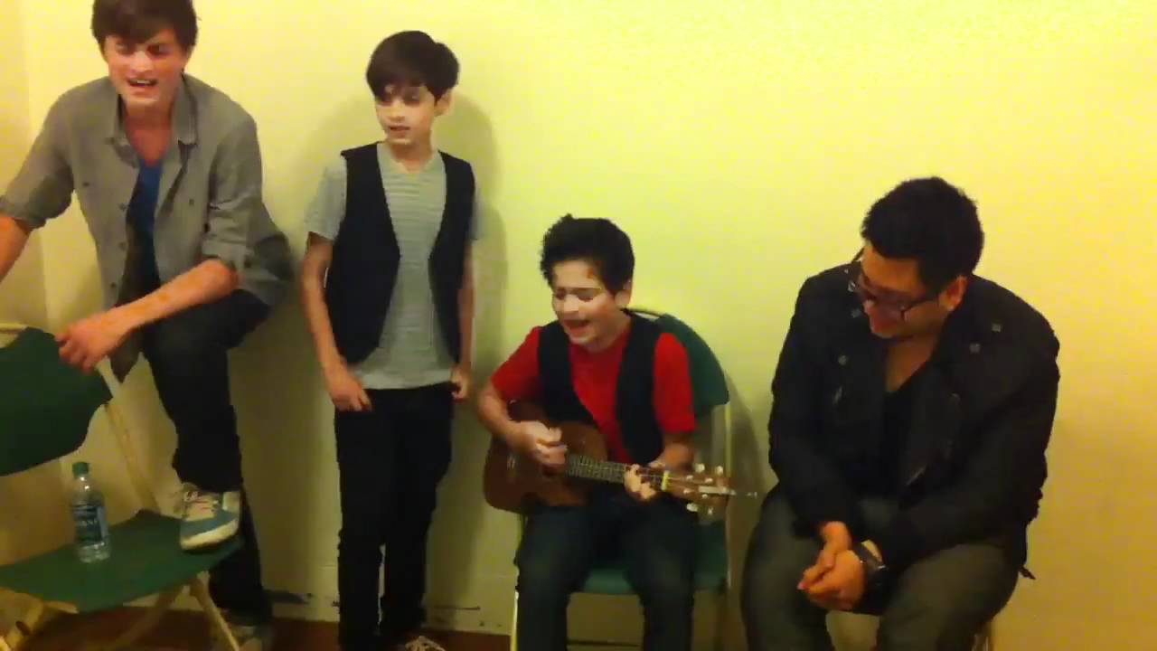 Playing a show/Meeting The Roney boys! - YouTube