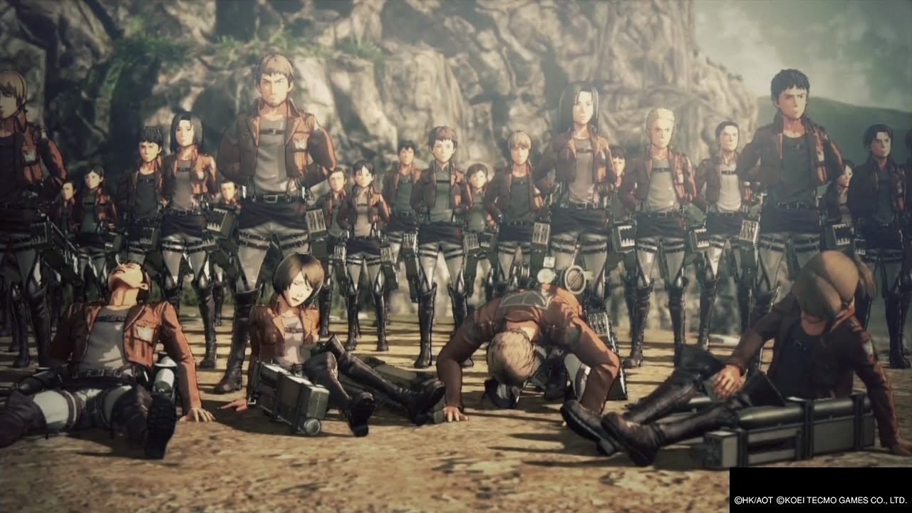 L'entrainement Attack on Titan - YouTube