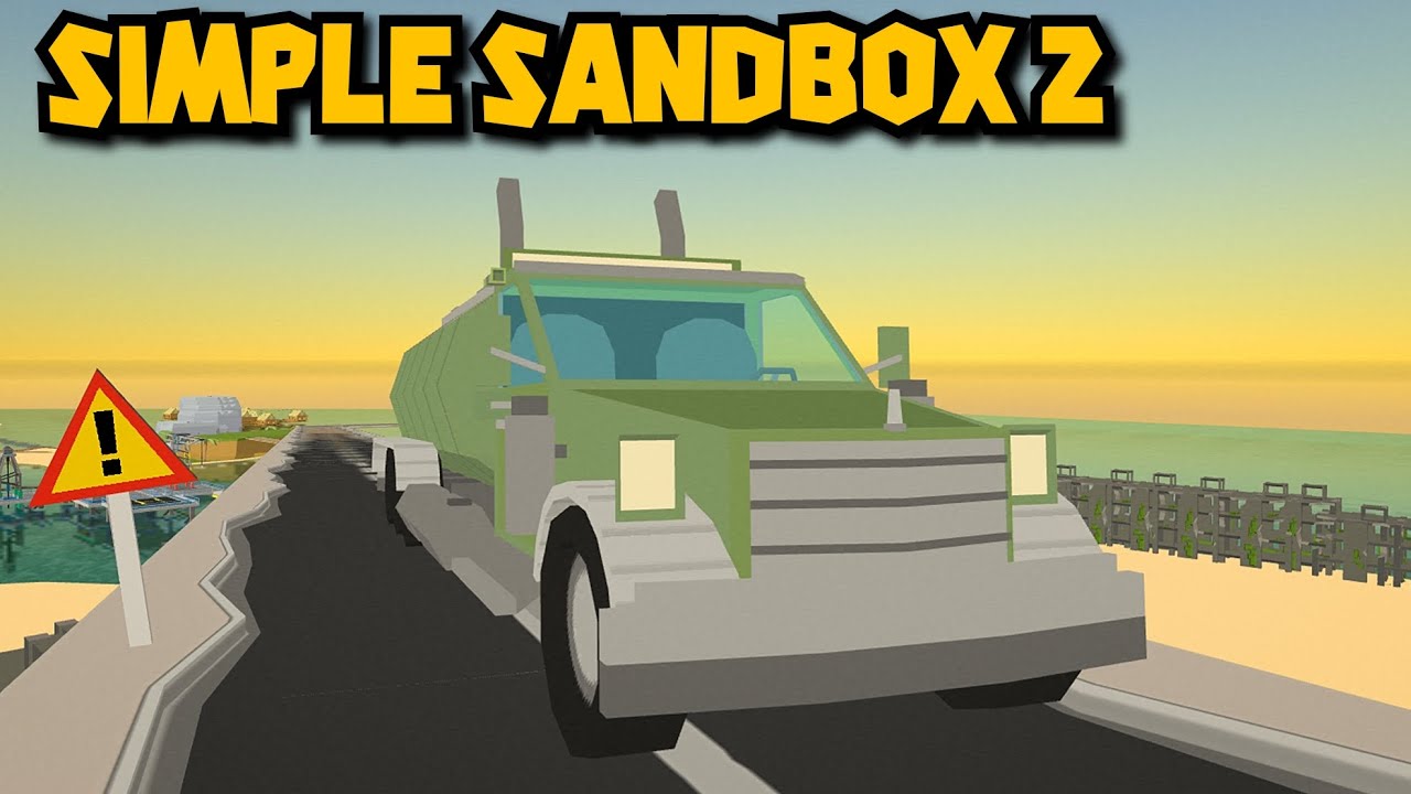 Simple Sandbox 2 Truck Driving Map Update 1.6.3 SSB2 - YouTube