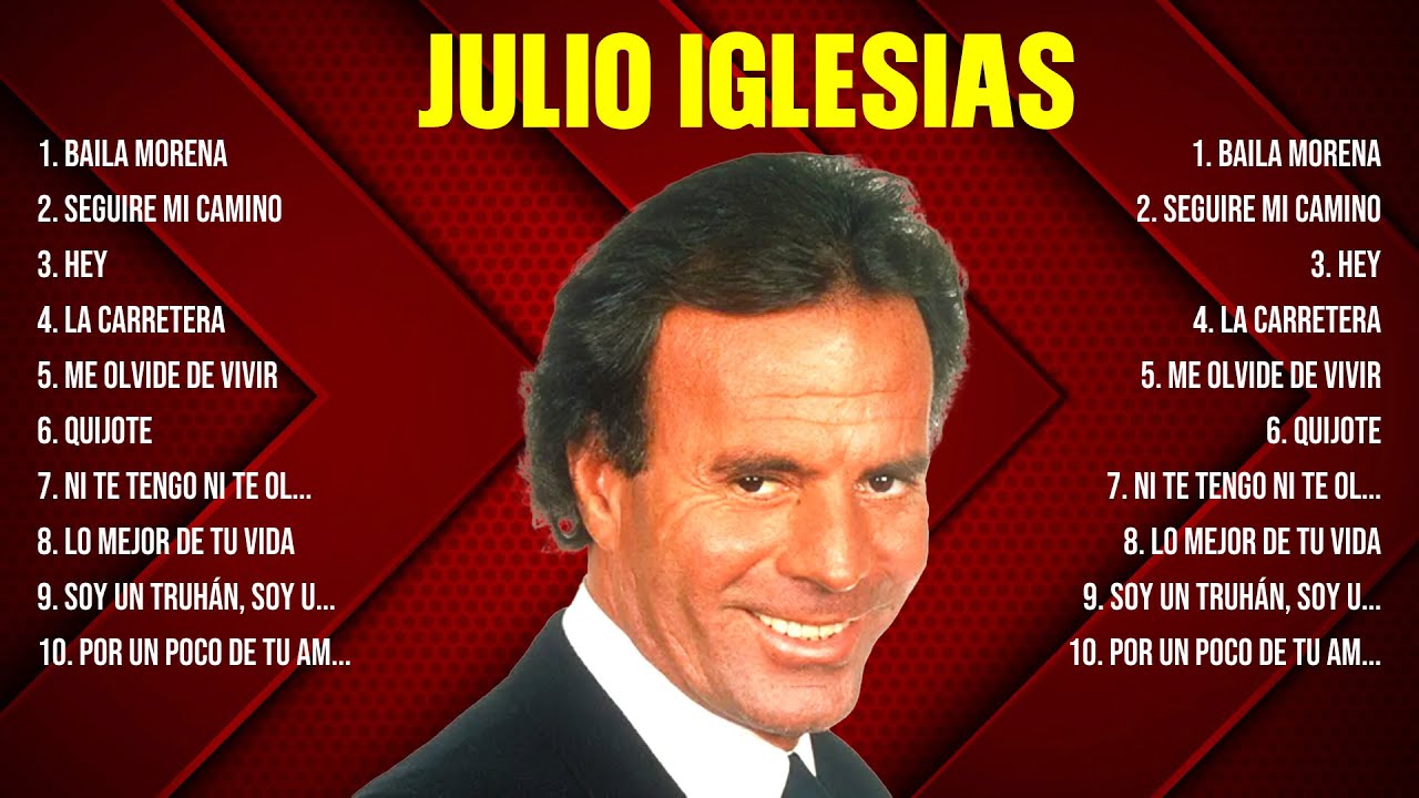 Lo mejor del álbum completo de Julio Iglesias 2024 ~ Mejores artistas ...